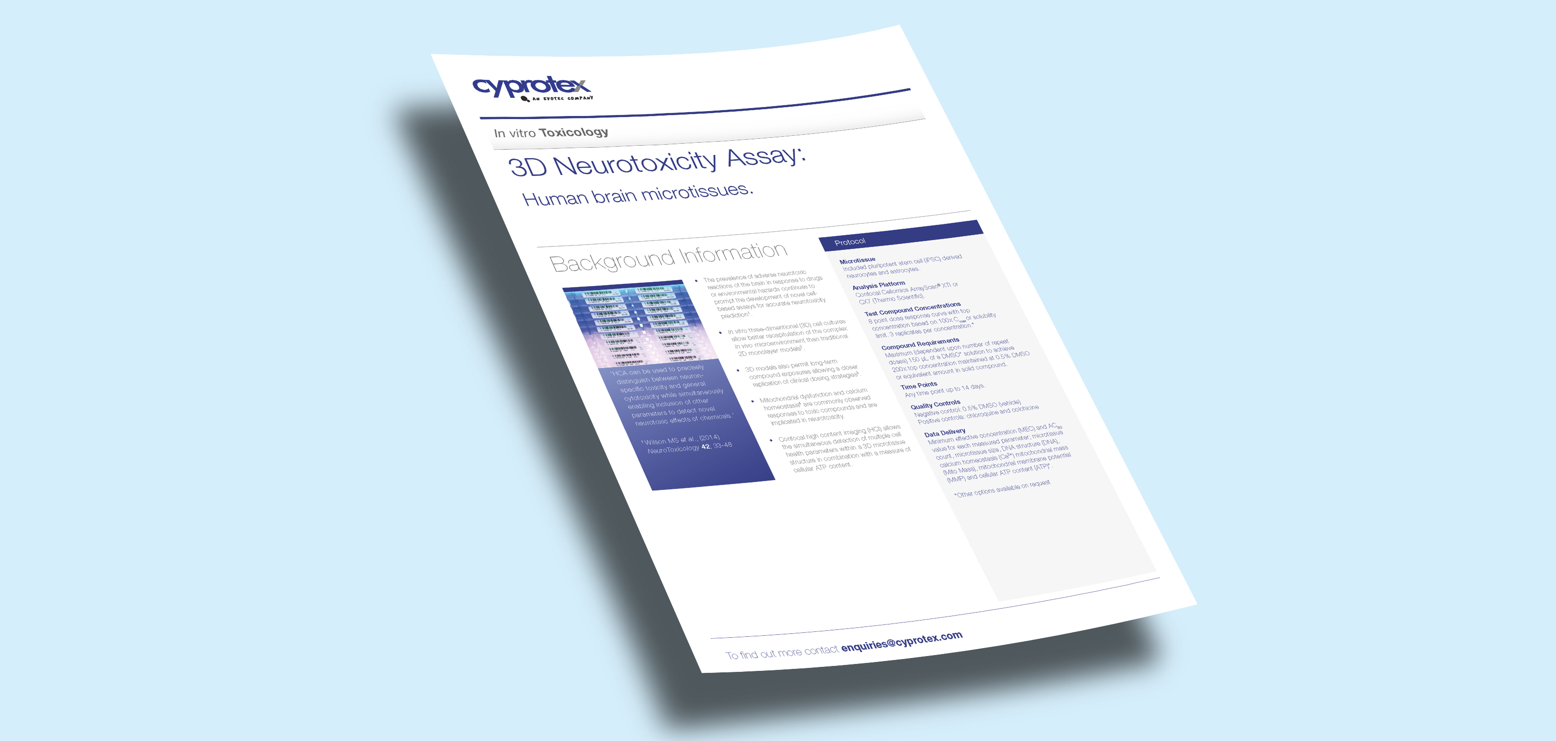 3D Neurotoxicity Fact Sheet
