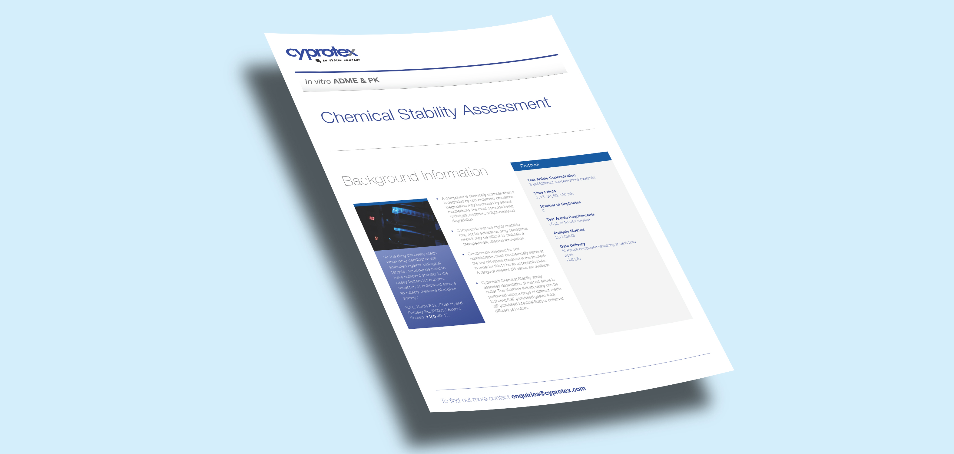 Chemical Stability Fact Sheet