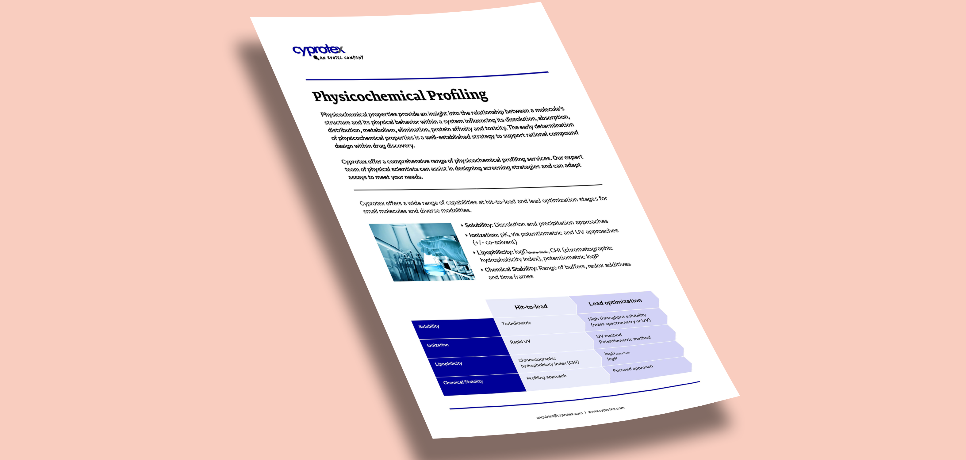 Physicochemical Profiling Fact Sheet