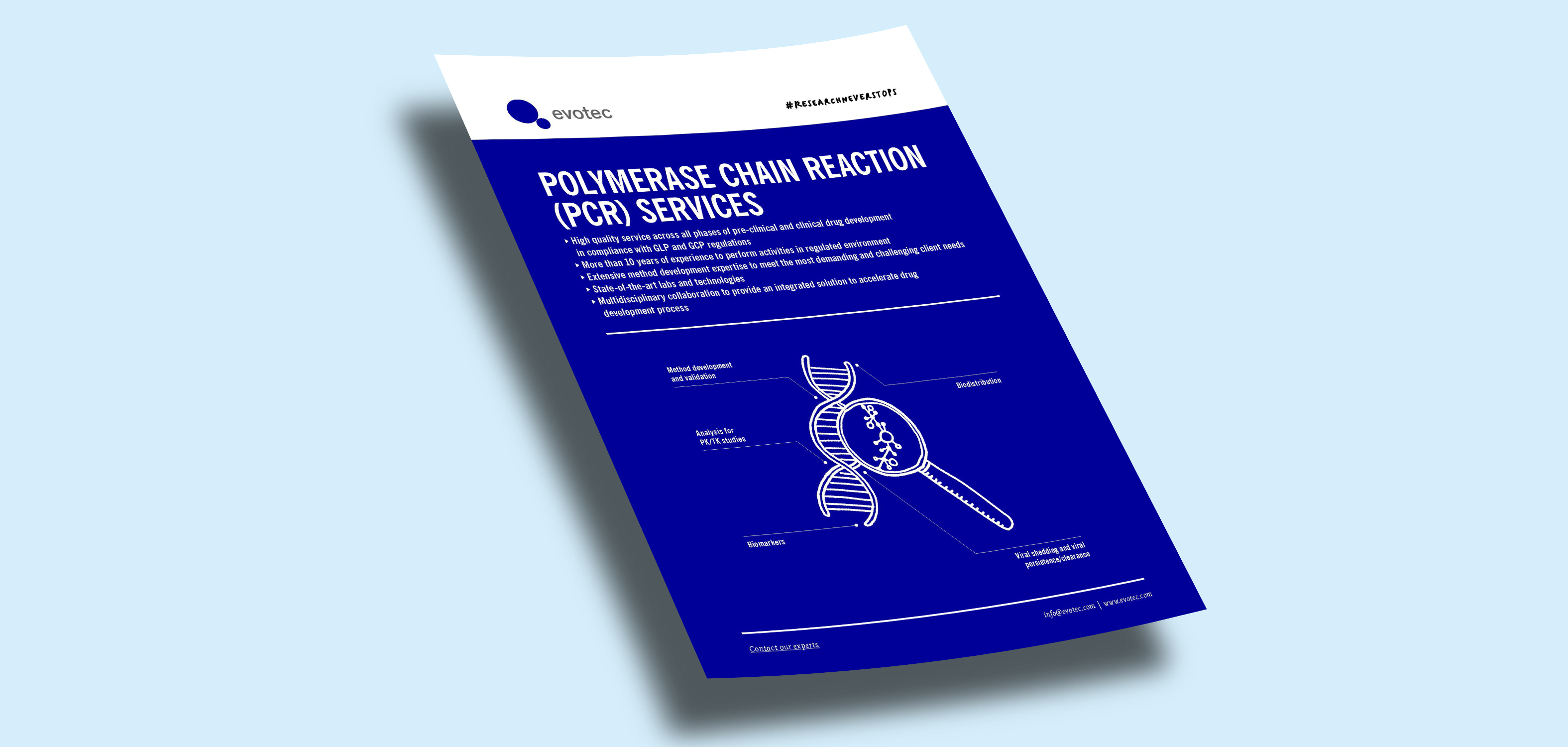 Polymerase Chain Reaction Services Fact Sheet
