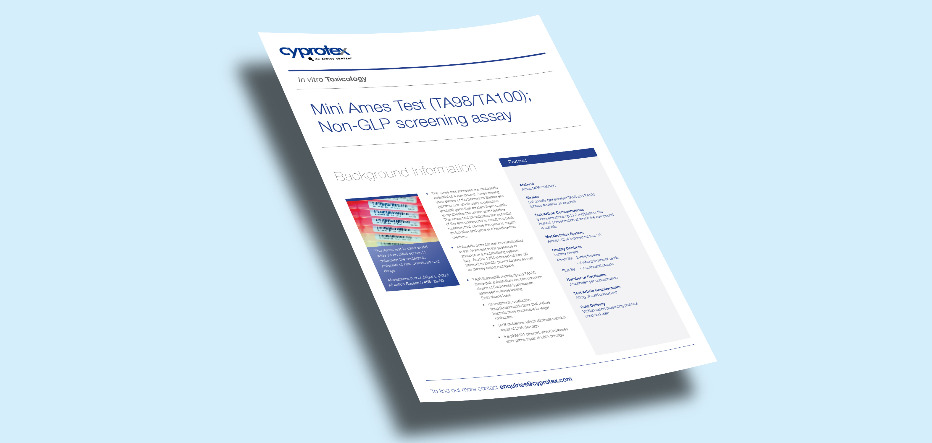 Ames Test Fact Sheet