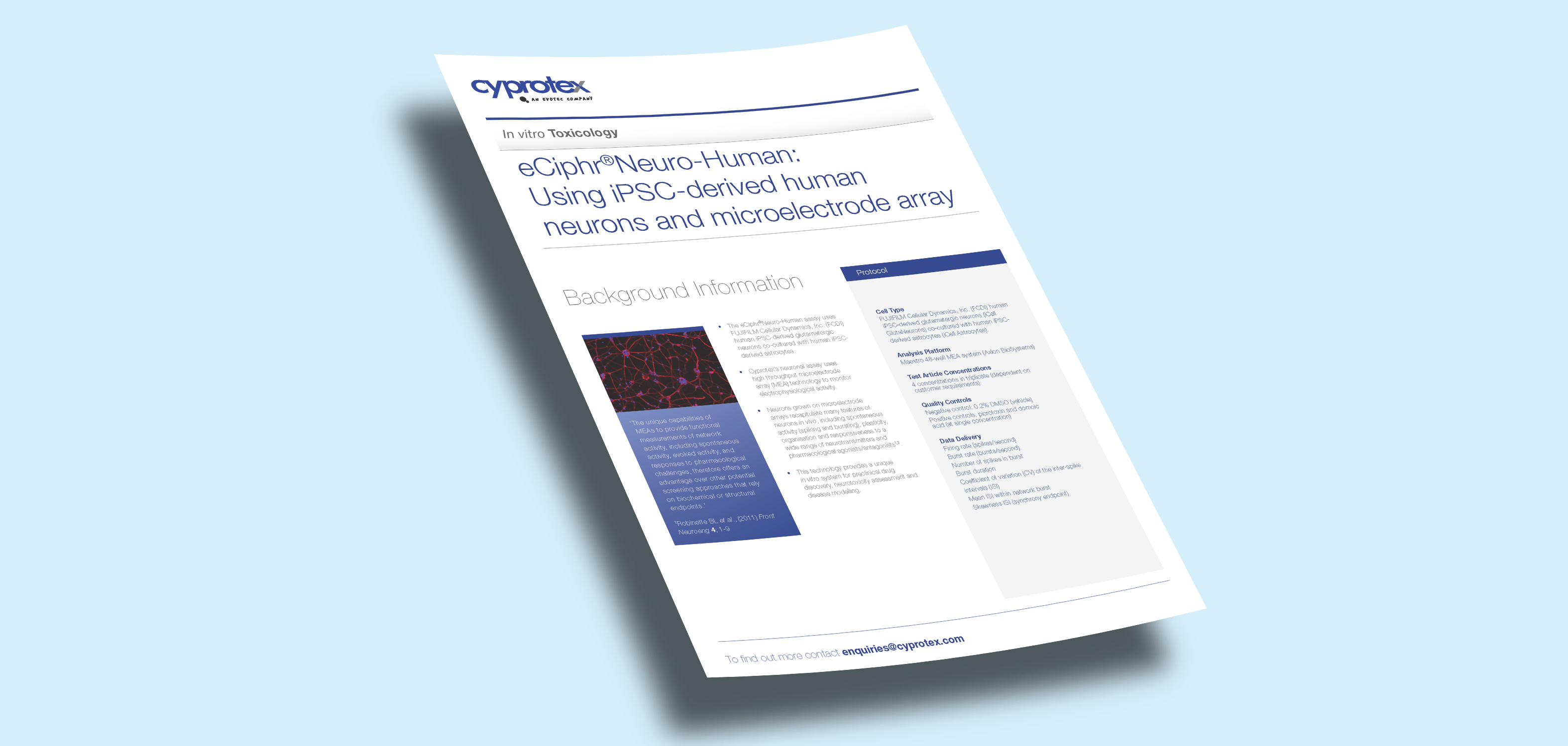 eCiphr®Neuro-Human Fact Sheet