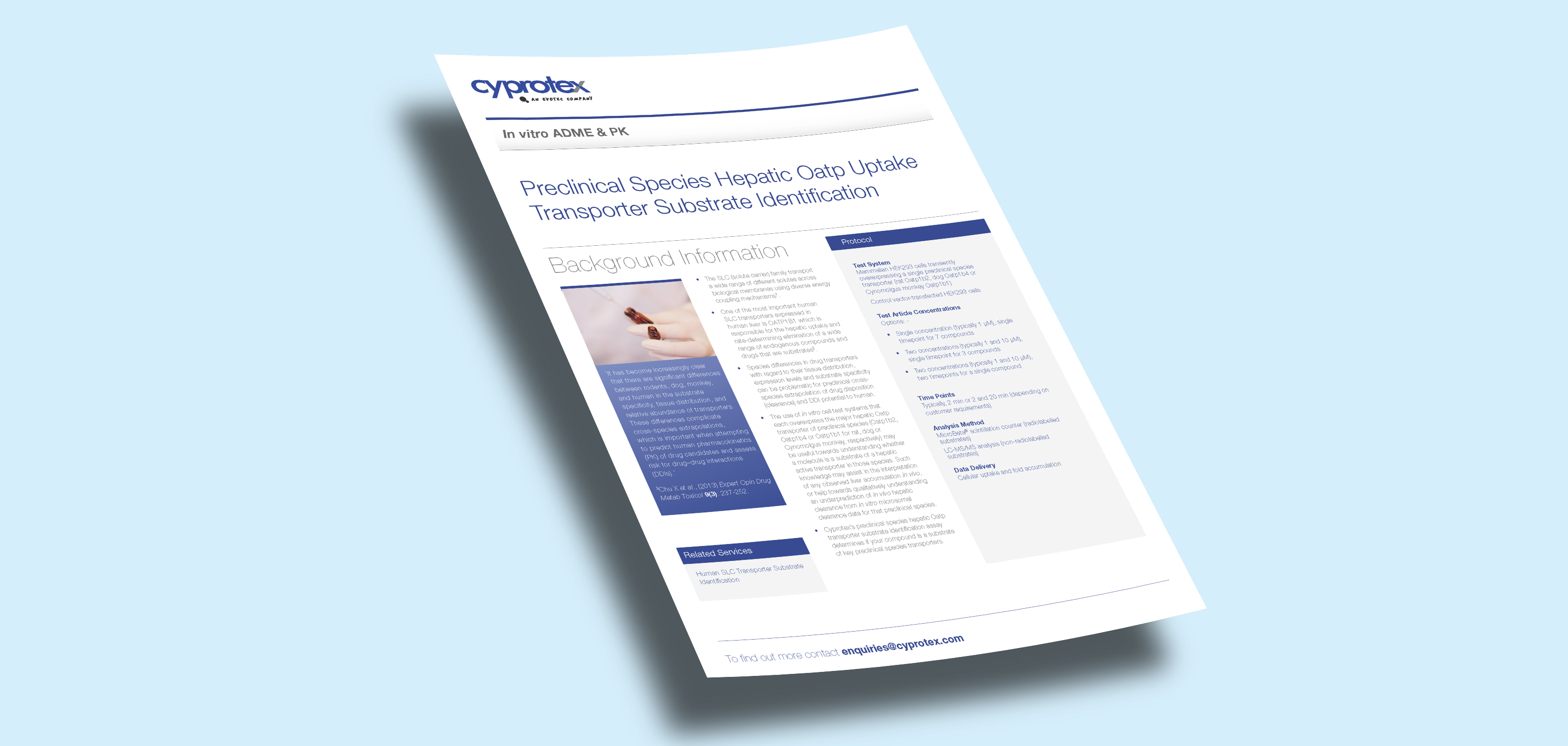 Preclinical Oatp Substrate Identification Fact Sheet
