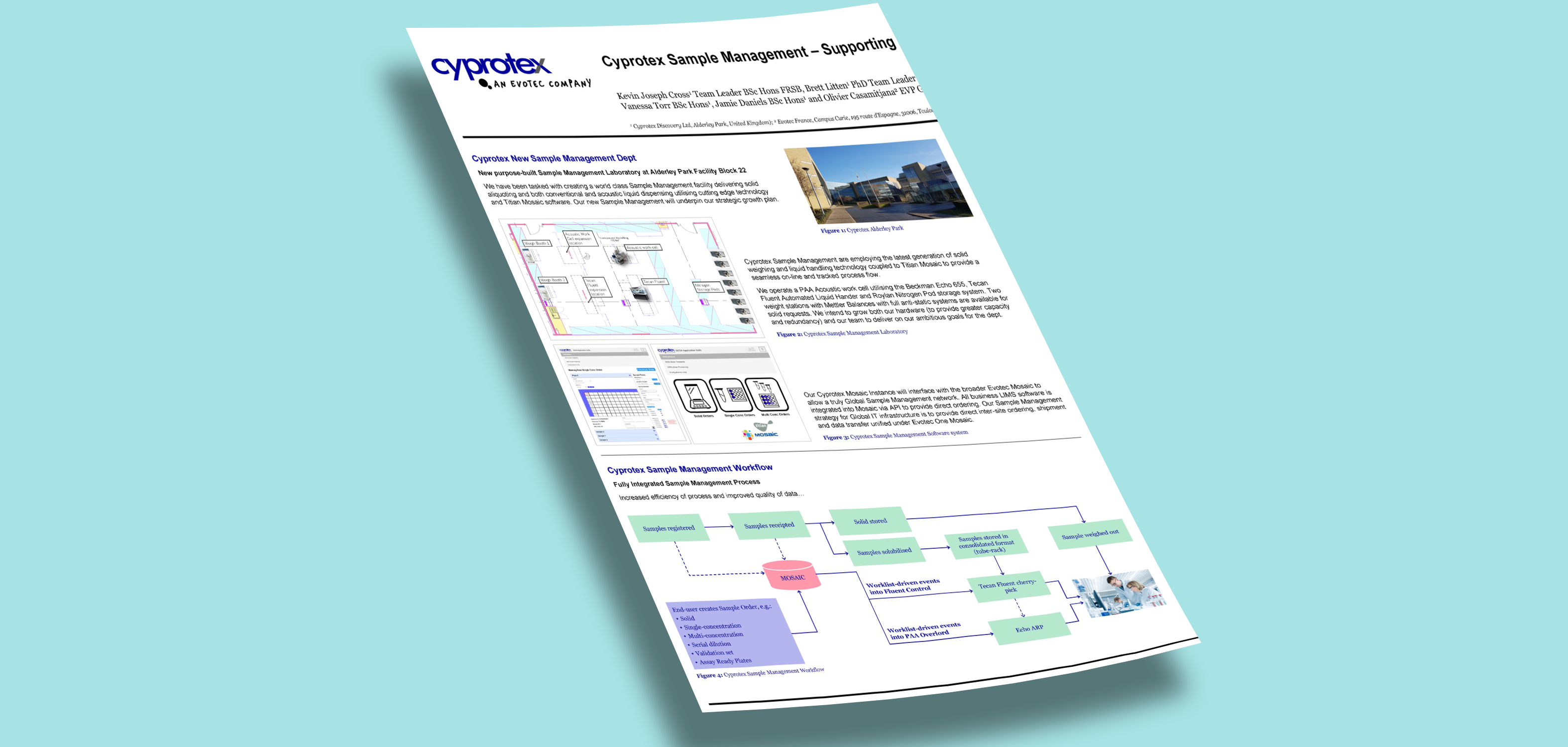 Cyprotex Sample Management – Supporting Our Future